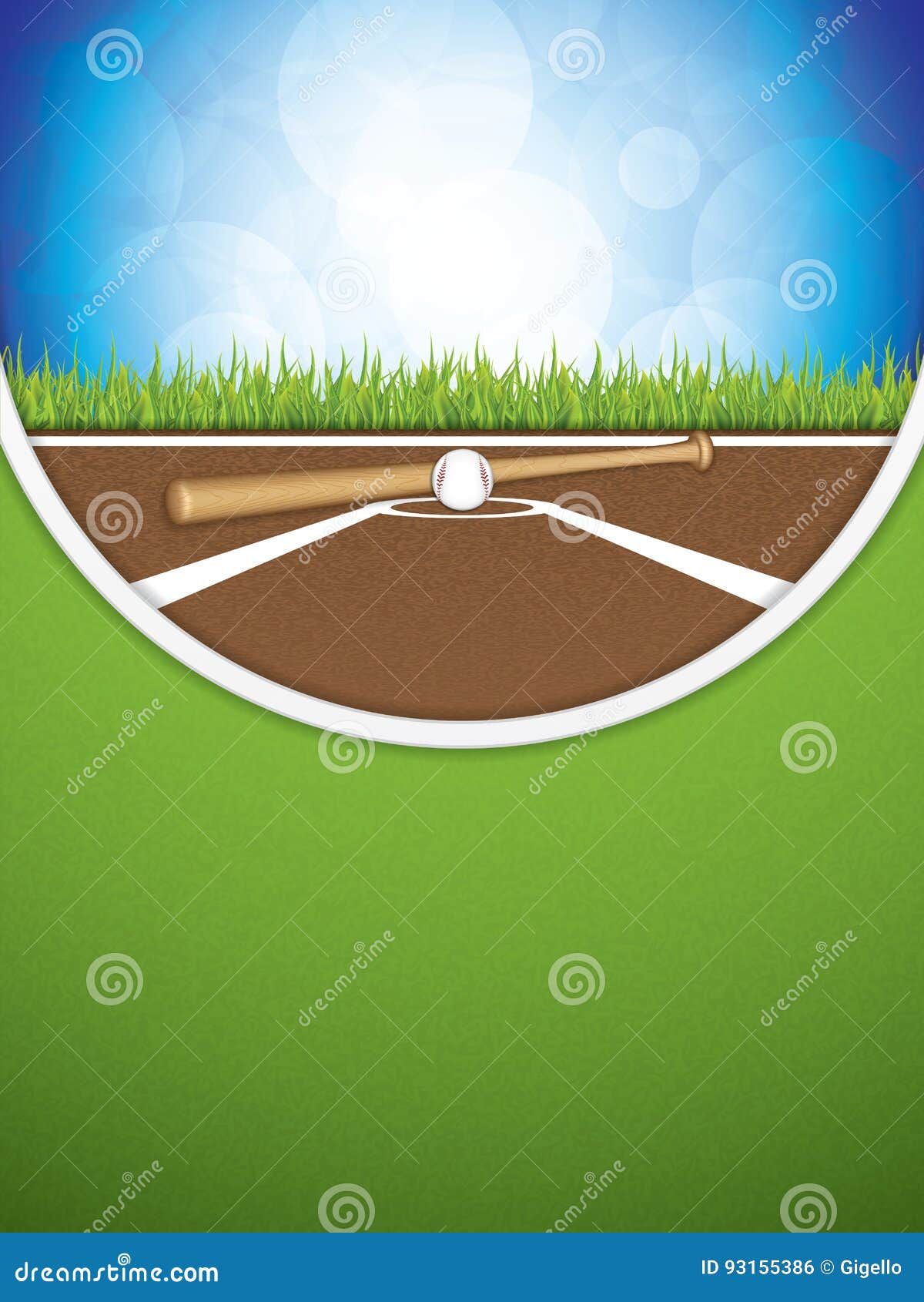 Baseball brochure stock vector. Illustration of quality - 93155386