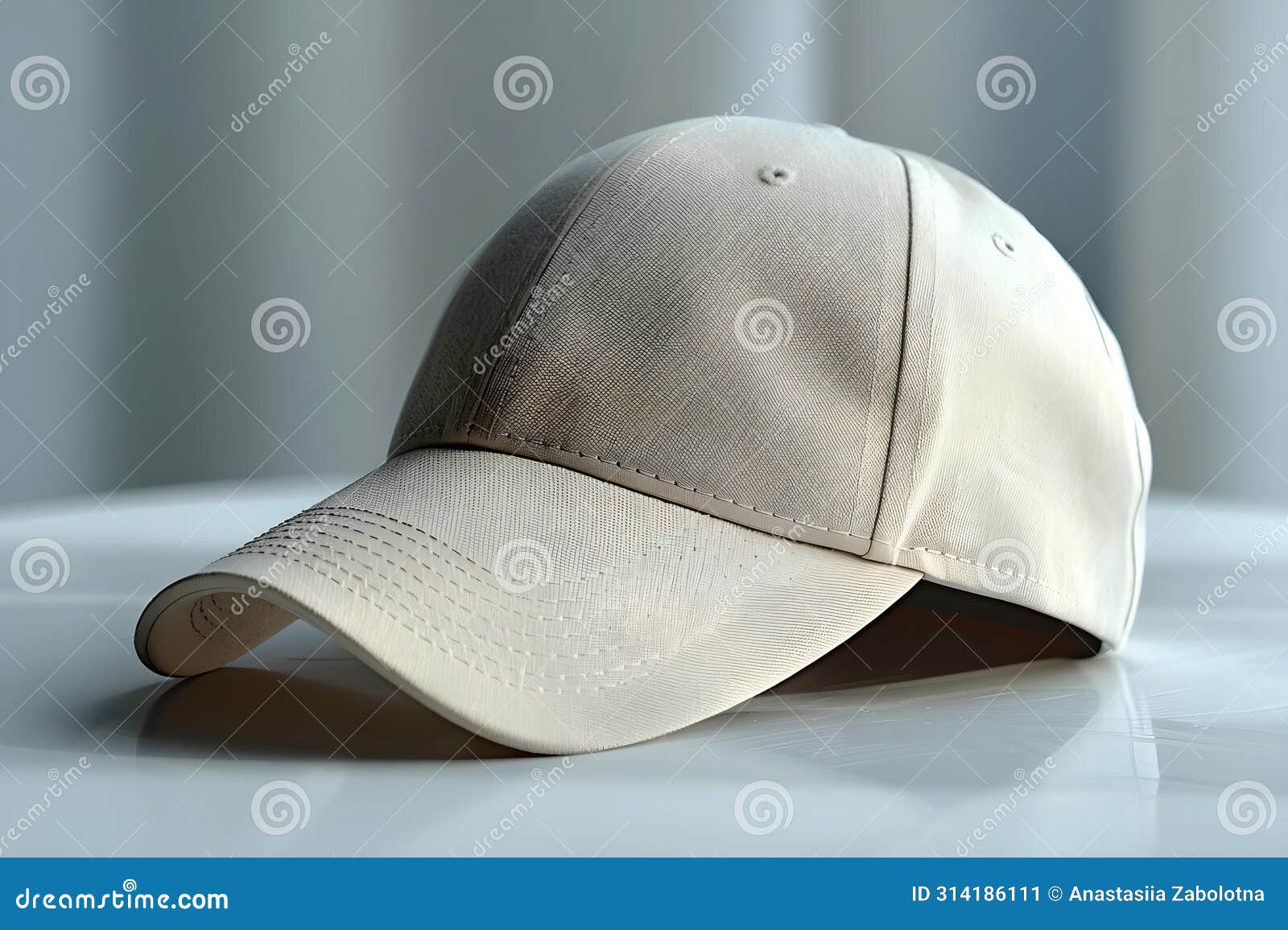 Baseball Cap Mockup on White Background for Design Presentation ...