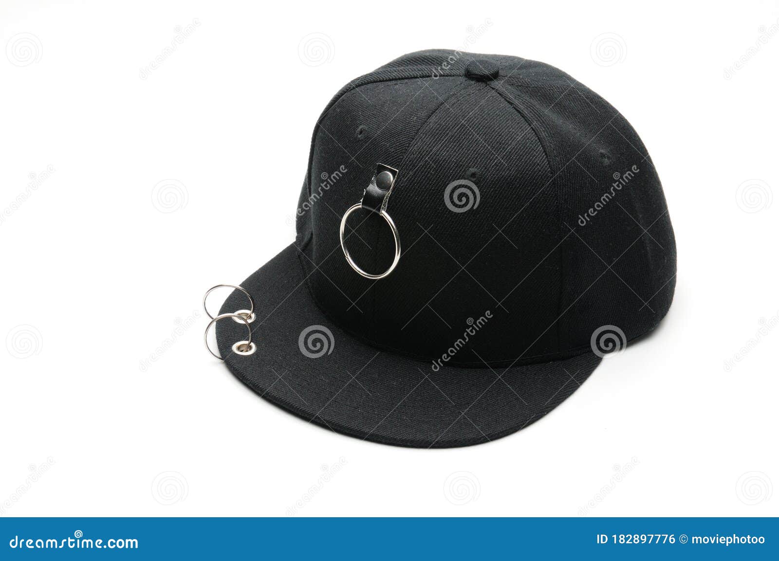 Cap for Teens on a White Background Stock Photo - Image of fashionable ...