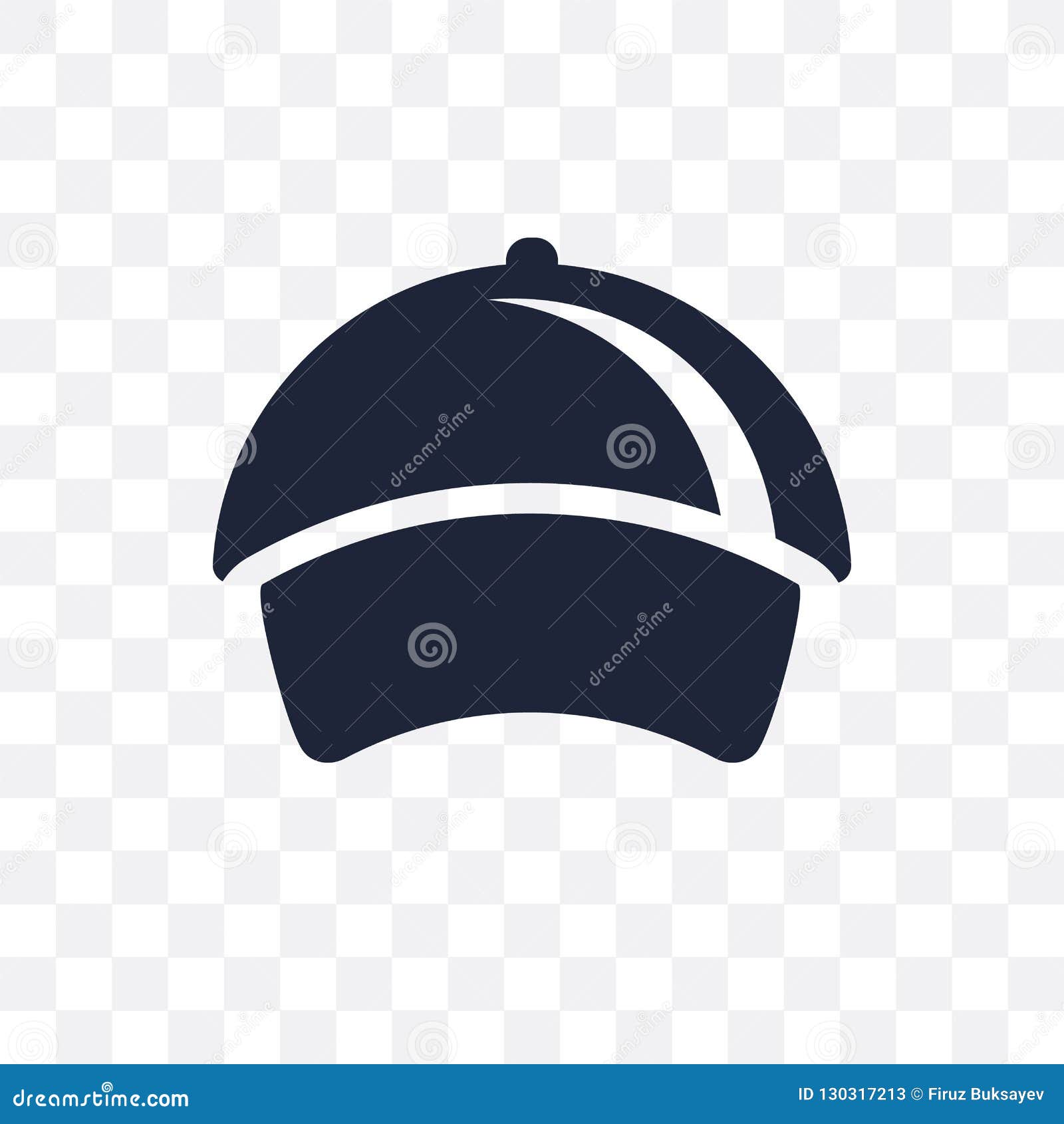 Baseball Cap Transparent Icon. Baseball Cap Symbol Design from C Stock ...