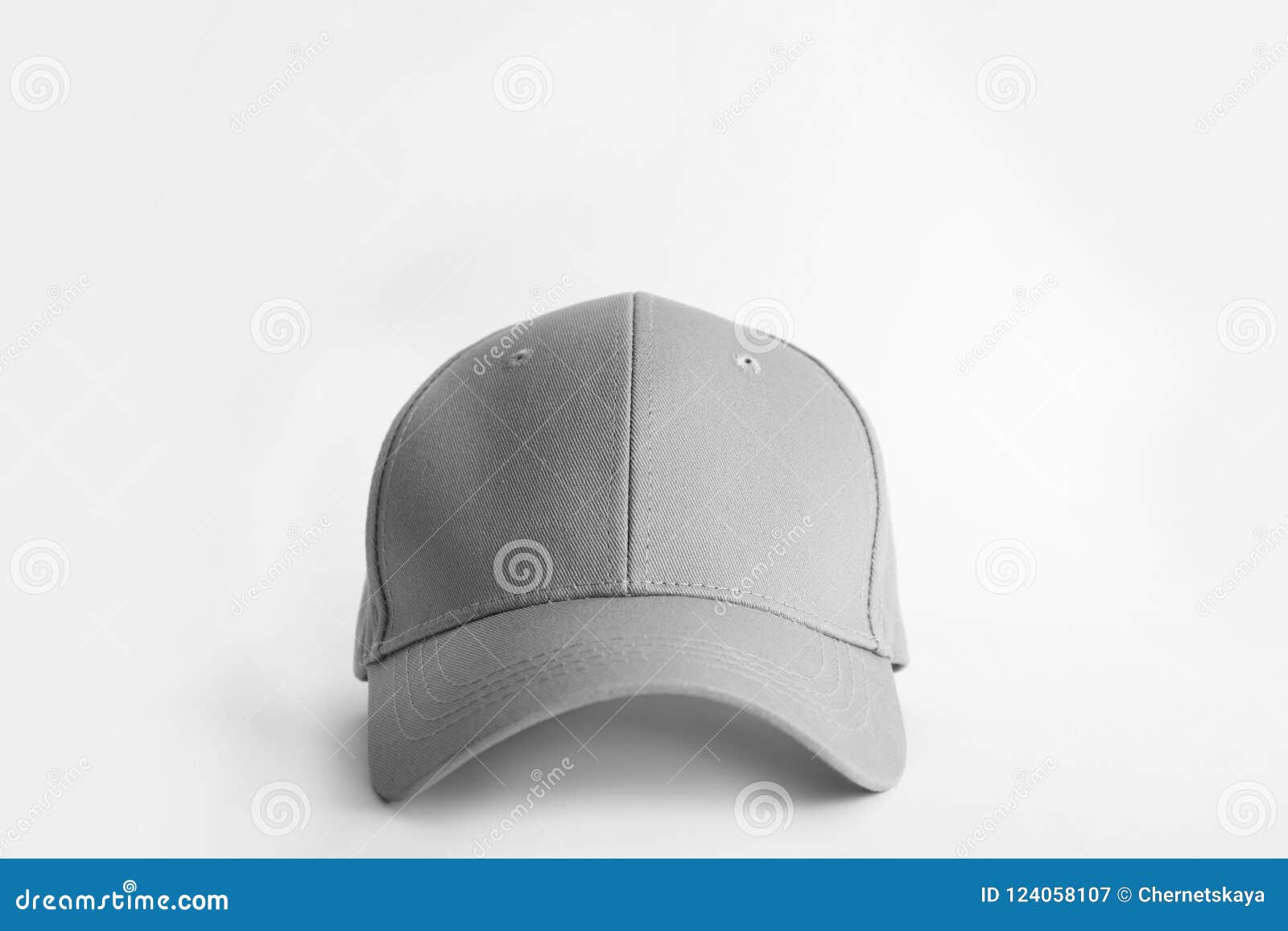 Baseball Cap on White Background Stock Image - Image of mock, elegant ...