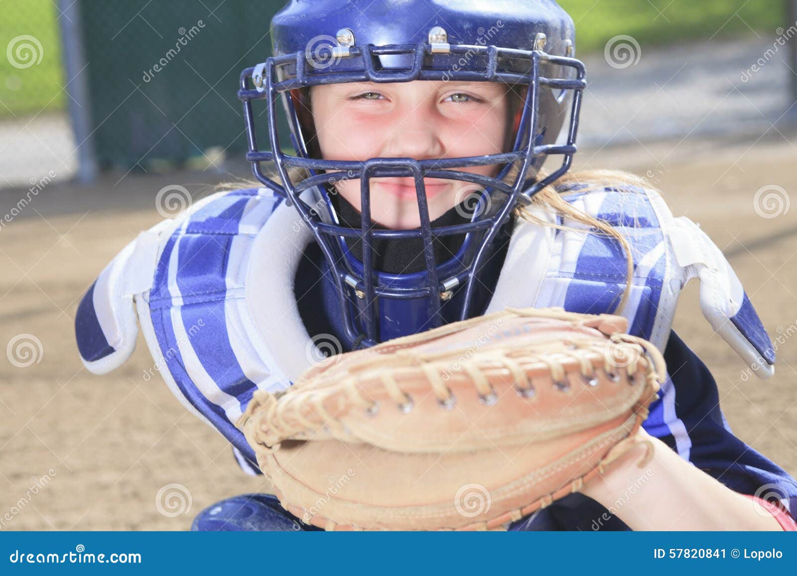 Baseball Catcher at the Sun Light Stock Image - Image of dirt ...