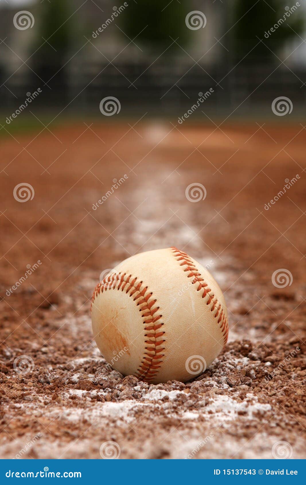 Baseball on the Chalk Line stock image. Image of recreation - 15137543