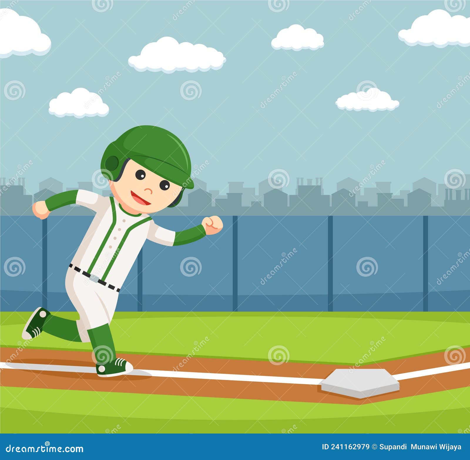 Baseball Character Profession Design Vector Stock Vector - Illustration ...