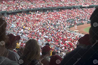 Baseball Crowd stock image. Image of field, players, crowd - 246303