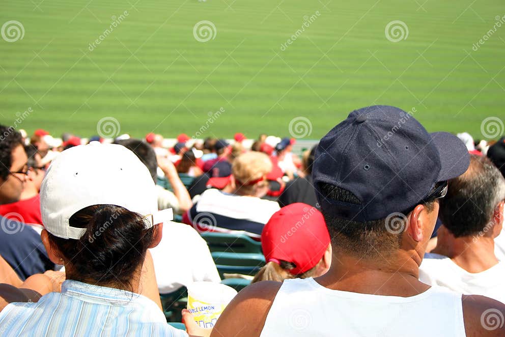 Baseball Crowd stock photo. Image of grass, field, crowds - 44826