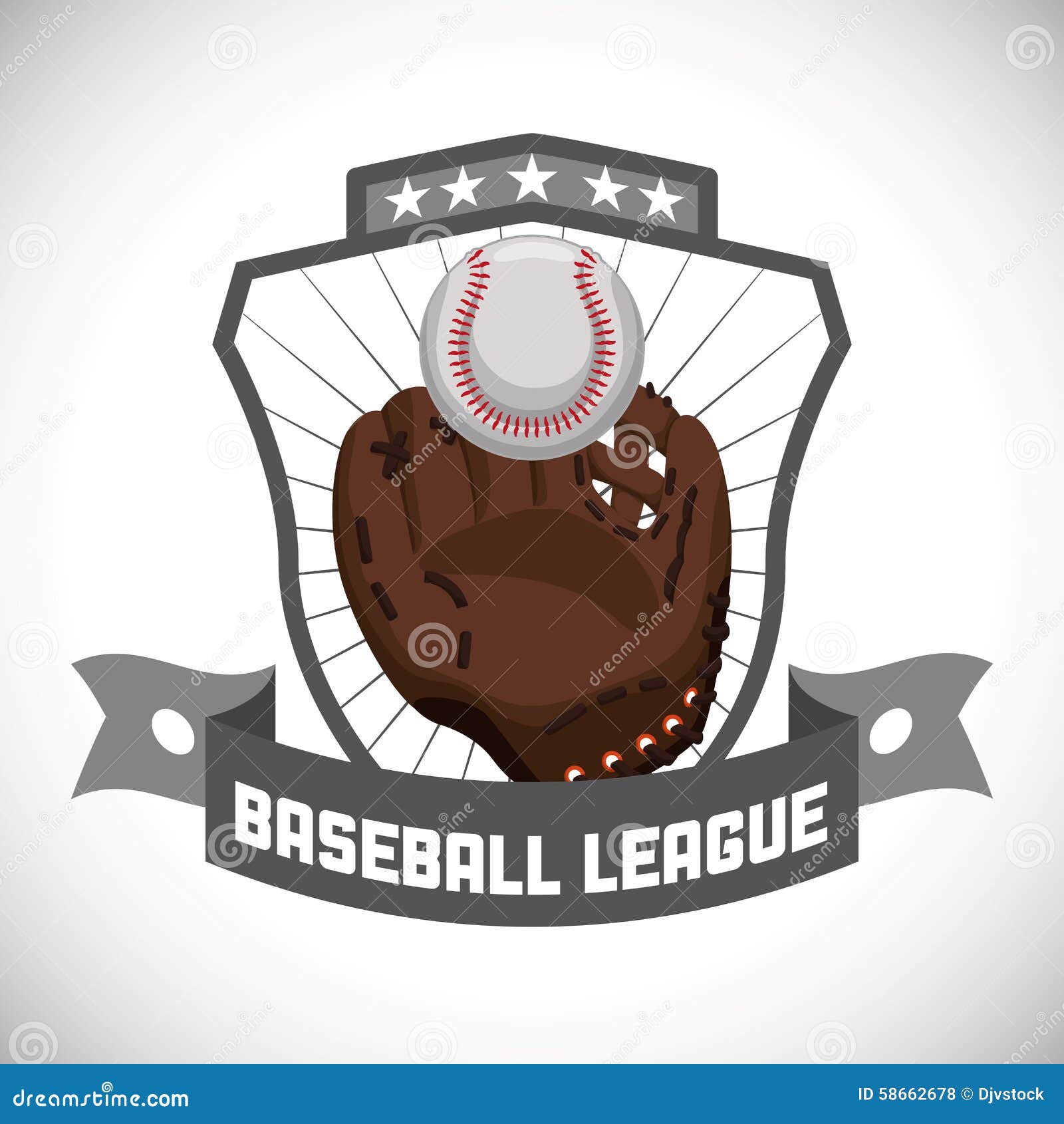 Baseball design stock vector. Illustration of game, exercise - 58662678