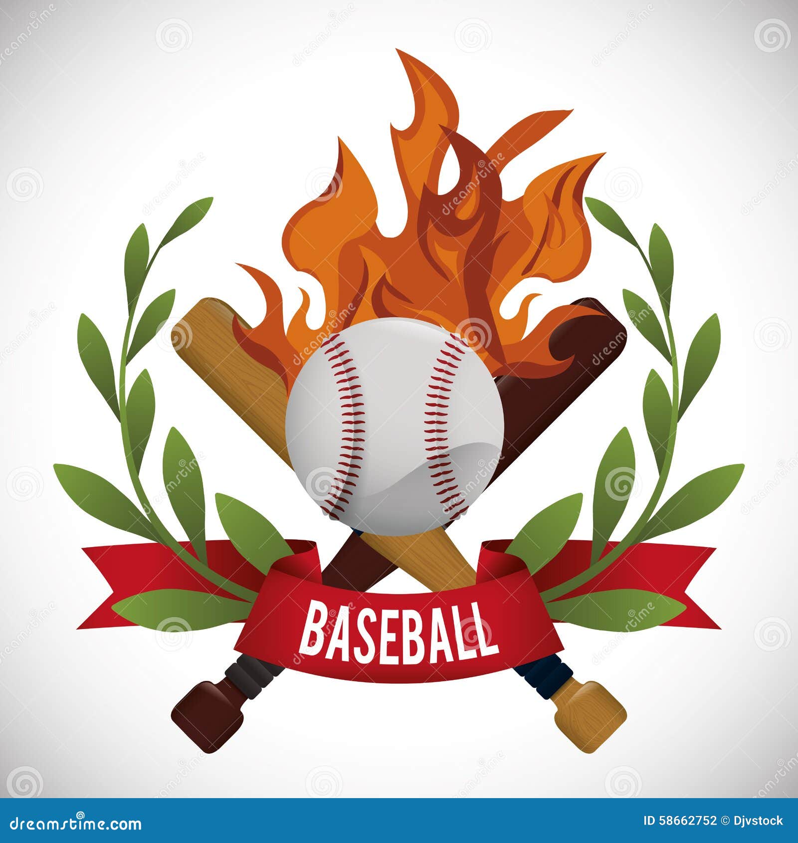 Baseball design stock illustration. Illustration of icon - 58662752