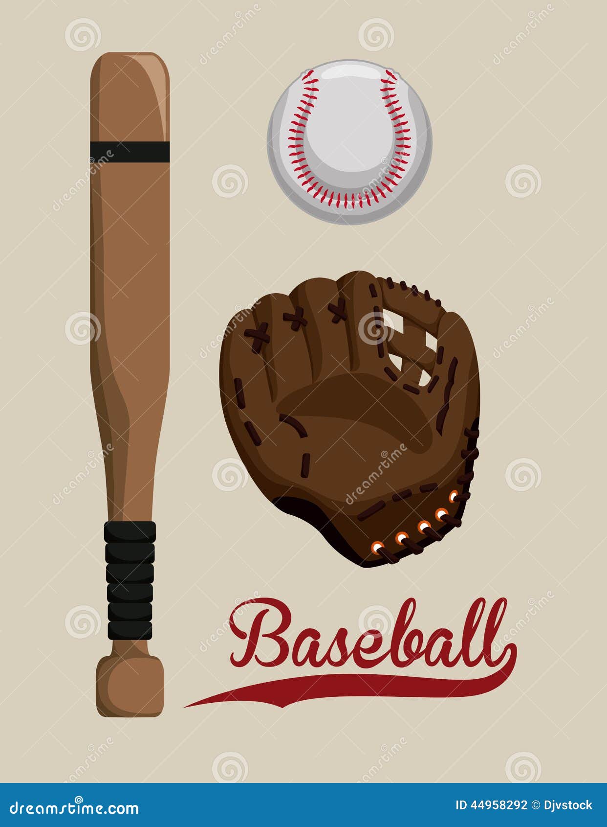 Baseball design stock vector. Illustration of vector - 44958292