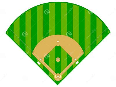 Baseball Diamond stock vector. Illustration of design - 19047917