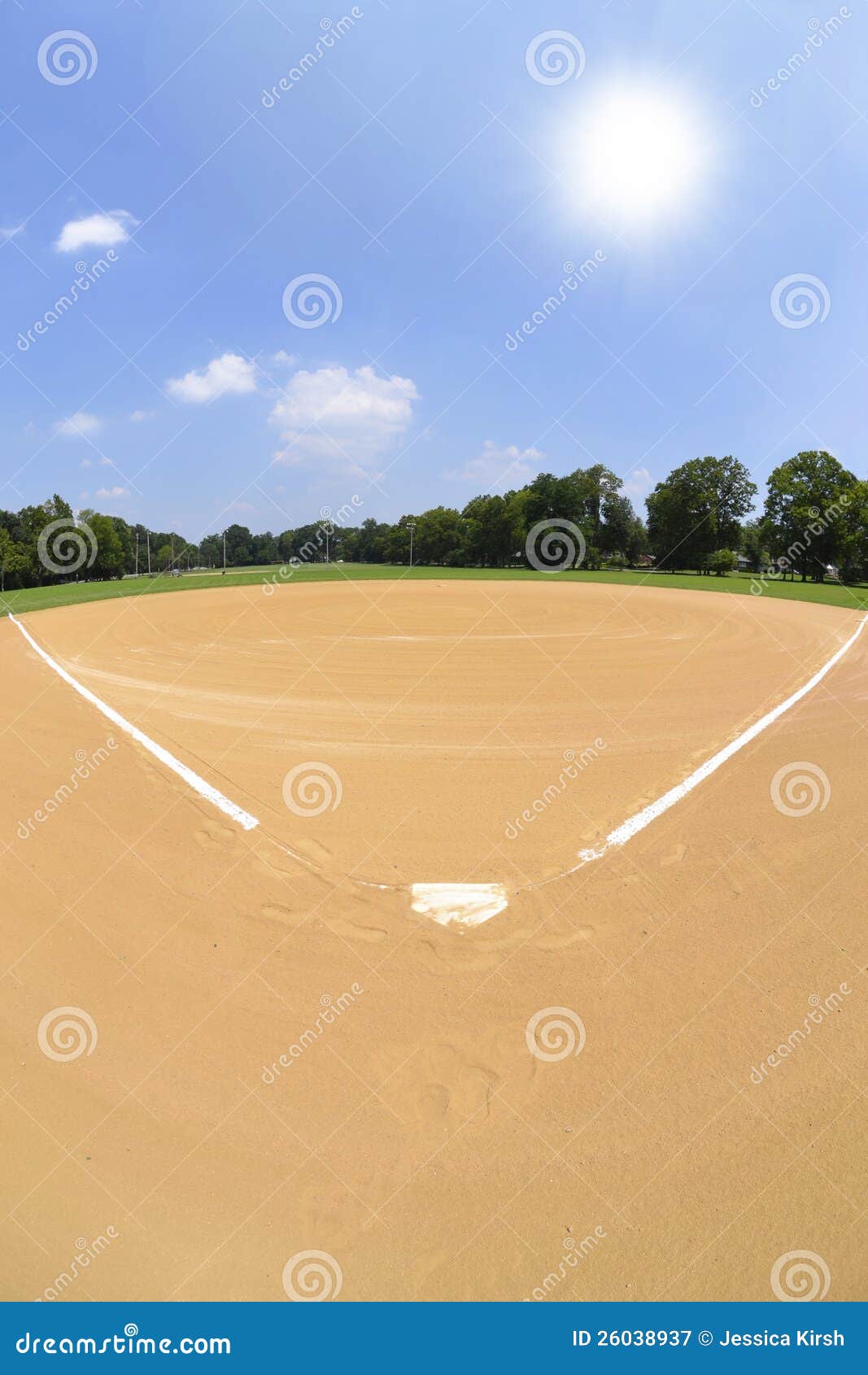 Baseball Diamond Base Stock Photo | CartoonDealer.com #43086396