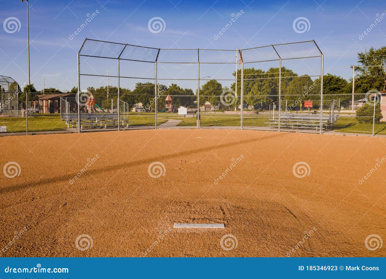 Baseball Diamond Where Games Should Be Played but Now only Has ...