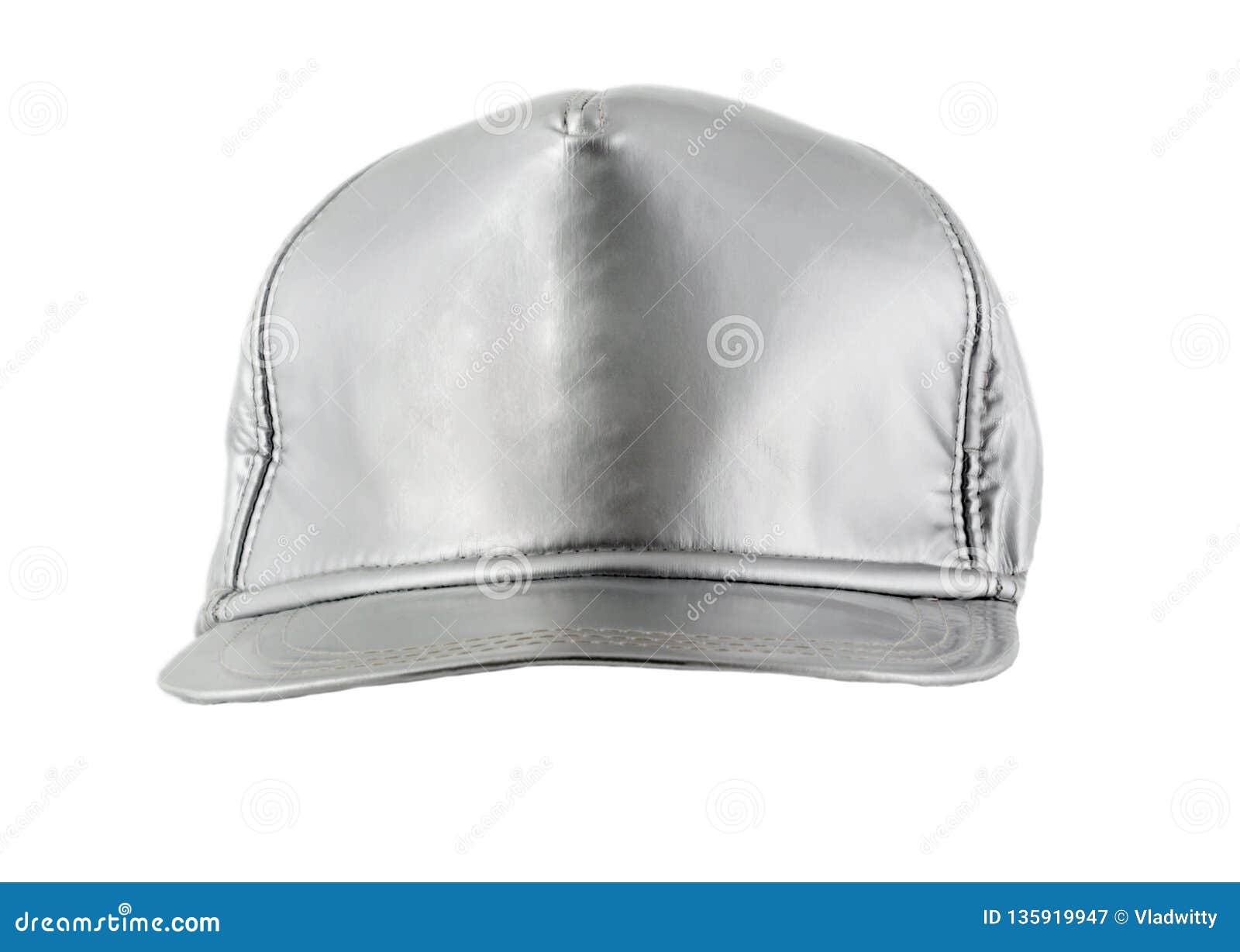 Baseball empty cap stock image. Image of objects, silver - 135919947