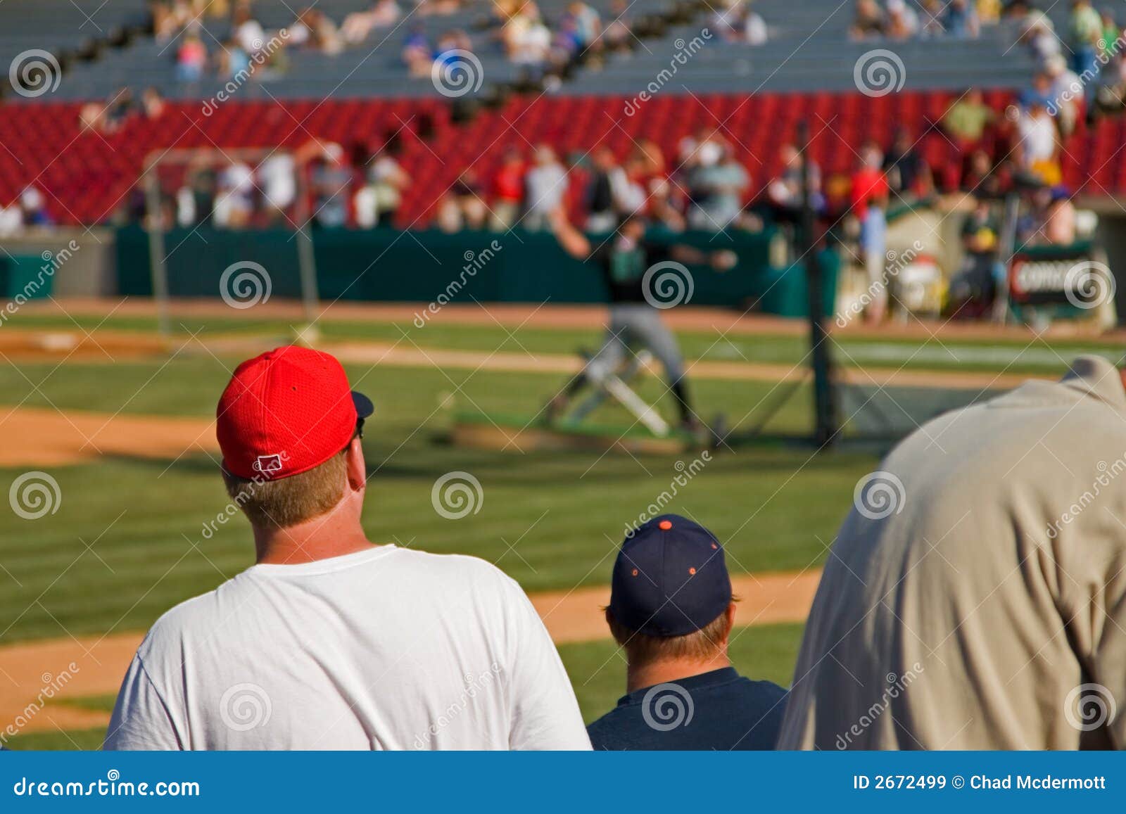 Baseball Fans stock image. Image of arena, play, outfield - 2672499