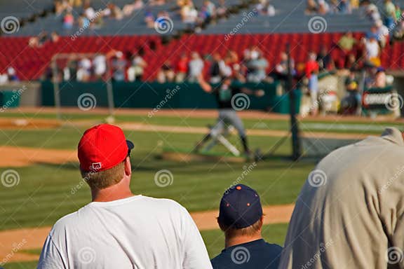 Baseball Fans stock image. Image of arena, play, outfield - 2672499