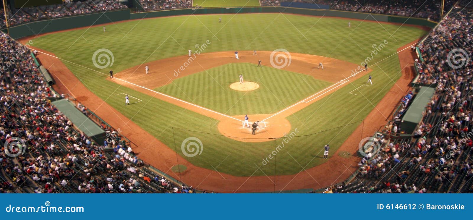 Baseball-Feld stockfoto. Bild von konkurrenz, mannschaft - 6146612