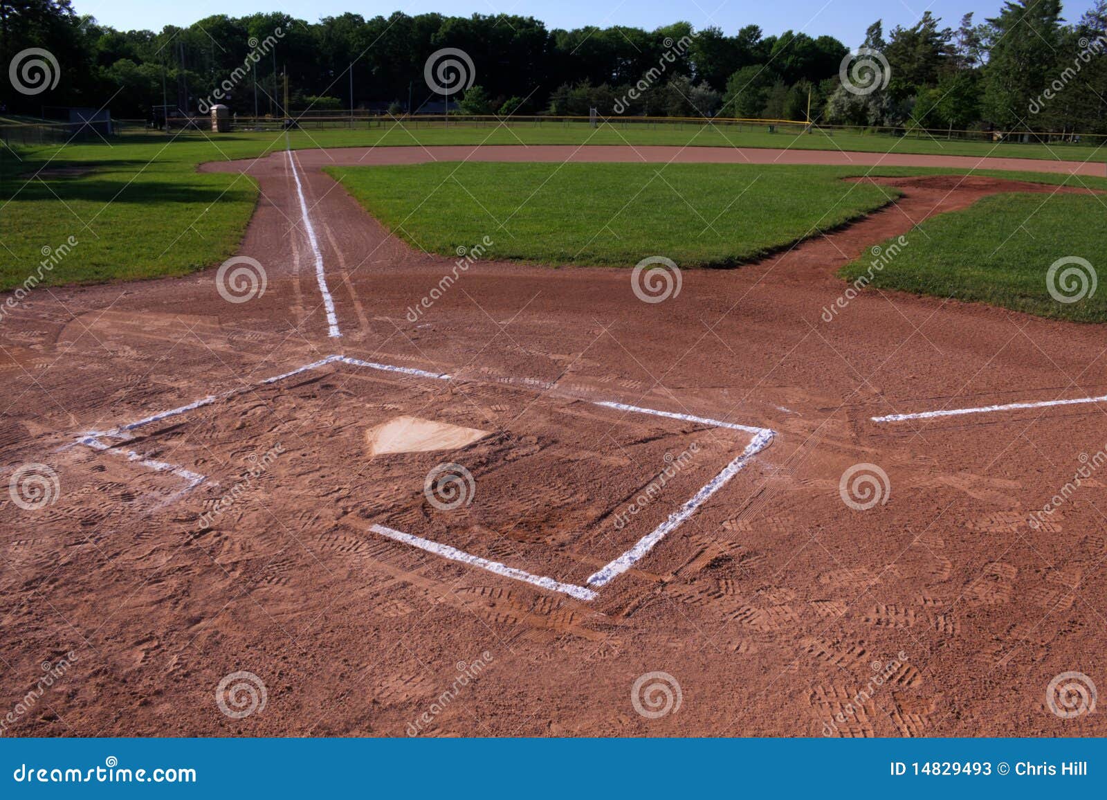 Bases And Pitchers Mound Stock Photo | CartoonDealer.com #15784668