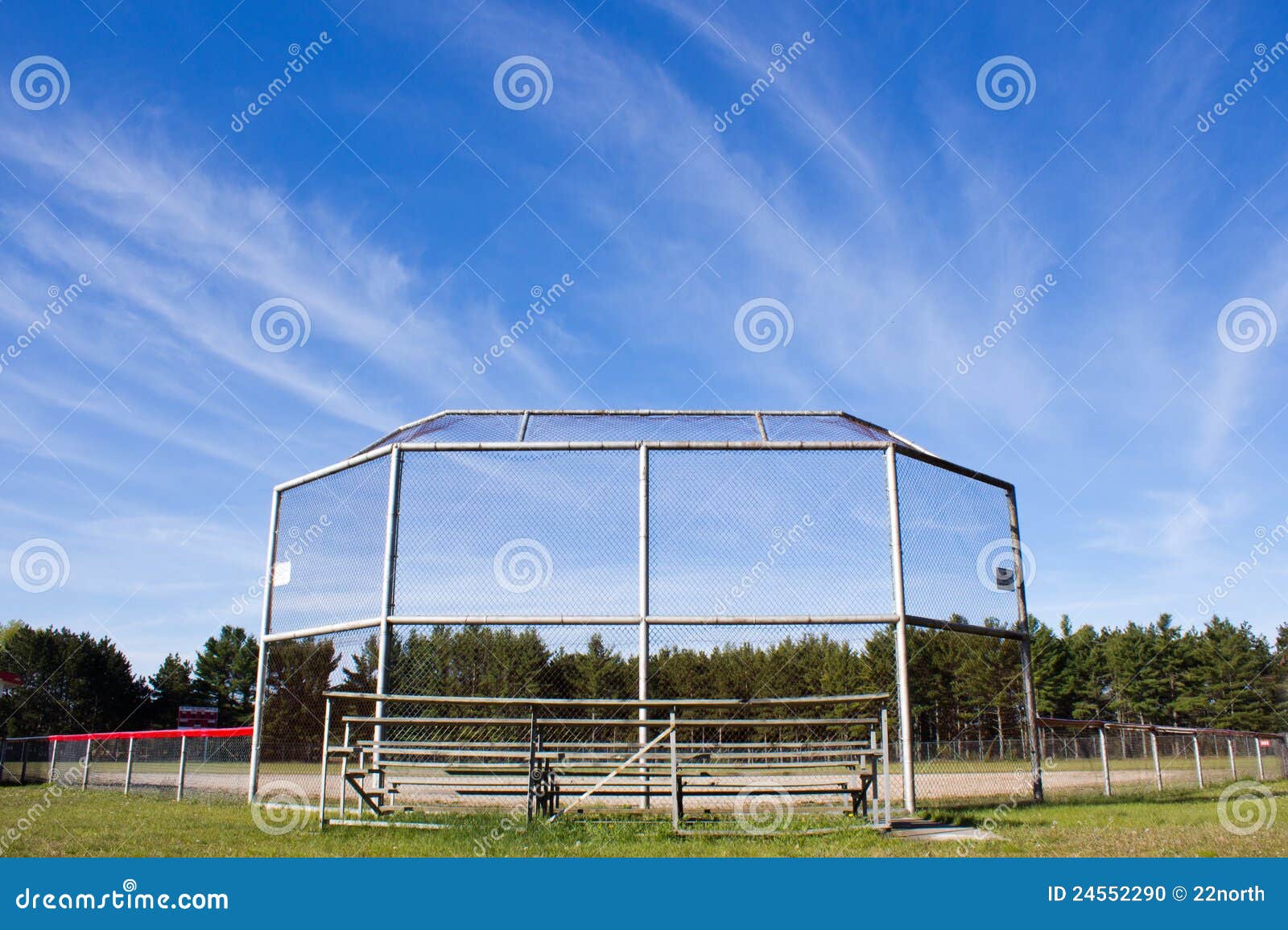 Baseball Field stock photo. Image of sports, backstop - 24552290