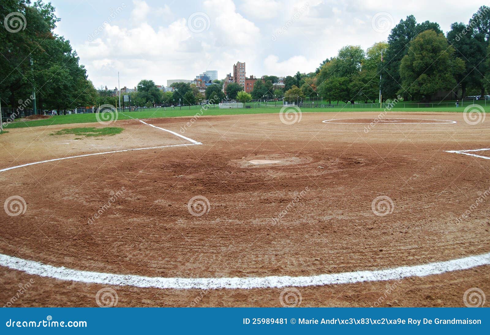Baseball field stock image. Image of sports, america - 25989481