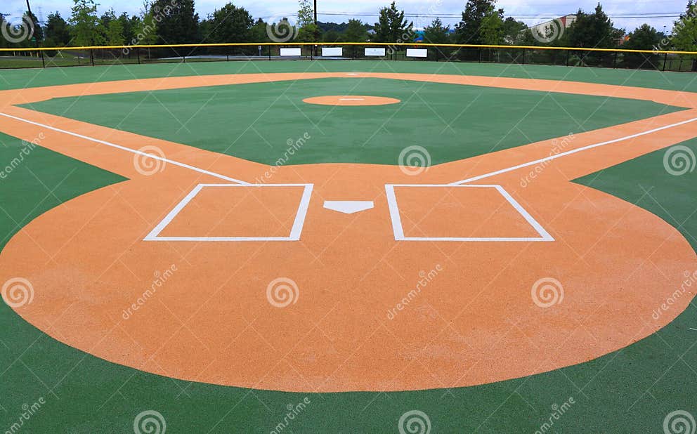 Baseball Field stock image. Image of protect, shoot, blue - 26091651