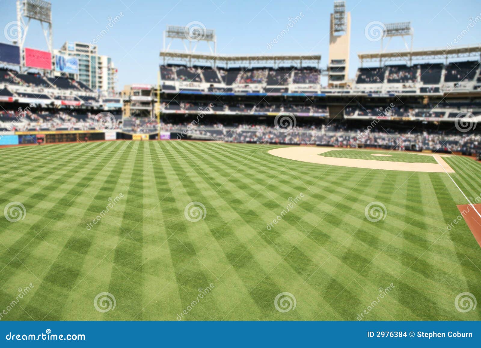 Baseball Field stock photo. Image of color, people, crowd - 2976384
