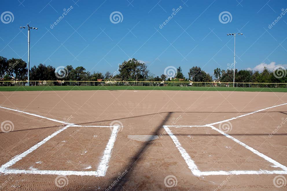 Baseball field stock photo. Image of summer, recreation - 320110