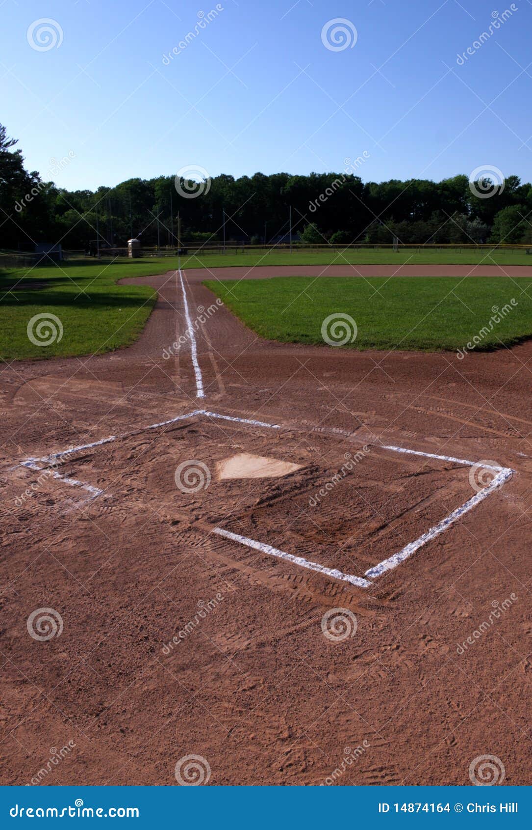 Bases And Pitchers Mound Stock Photo | CartoonDealer.com #15784668