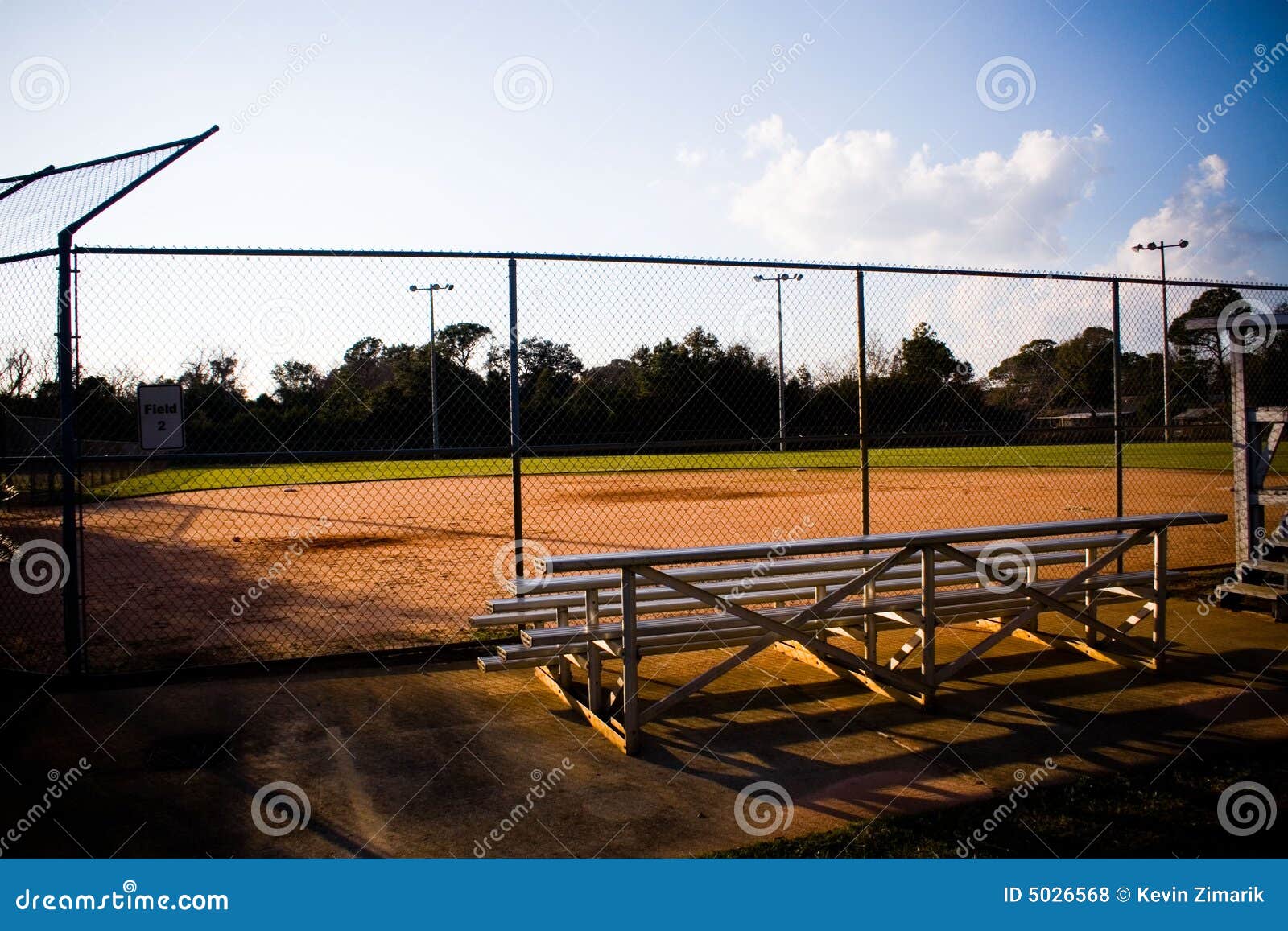 Baseball Field Empty Stock Photography | CartoonDealer.com #5026568