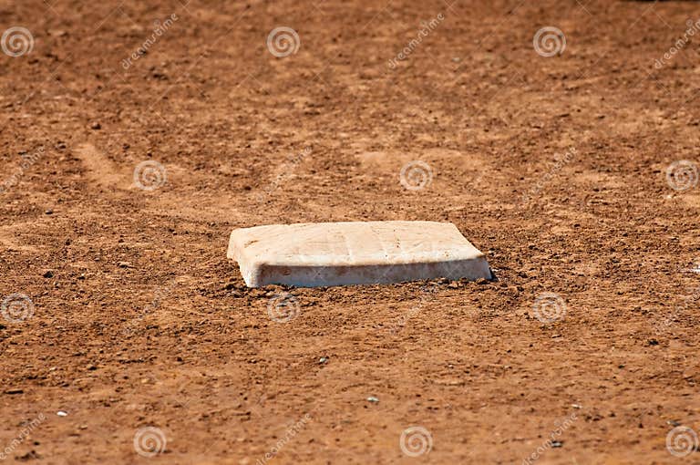 Baseball field first base stock image. Image of team - 31494153