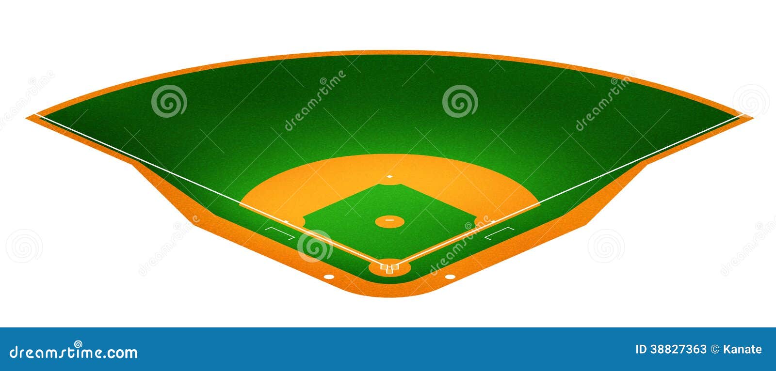 Baseball Diamond Art