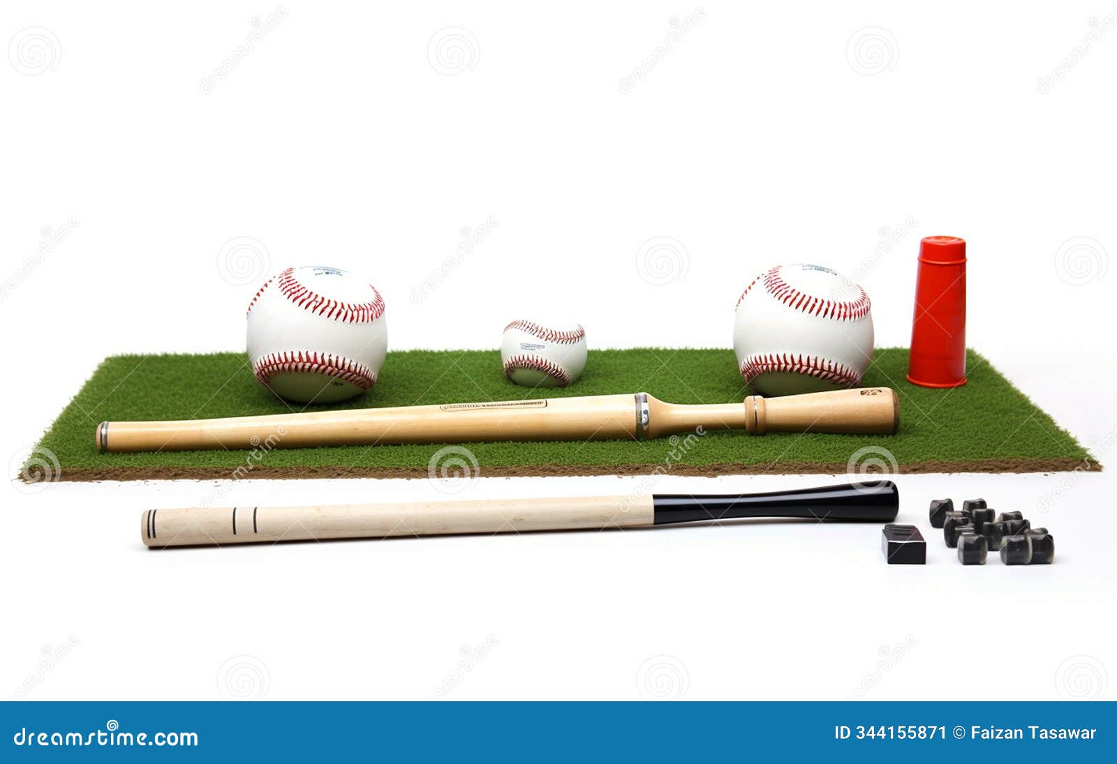 Baseball Field Marking Kit on White Background Stock Image - Image of ...