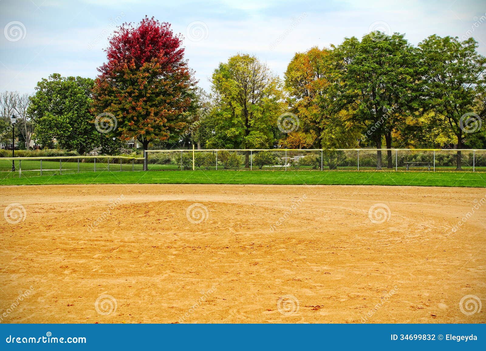 Baseball Field stock photo. Image of plant, meadow, baseball - 34699832