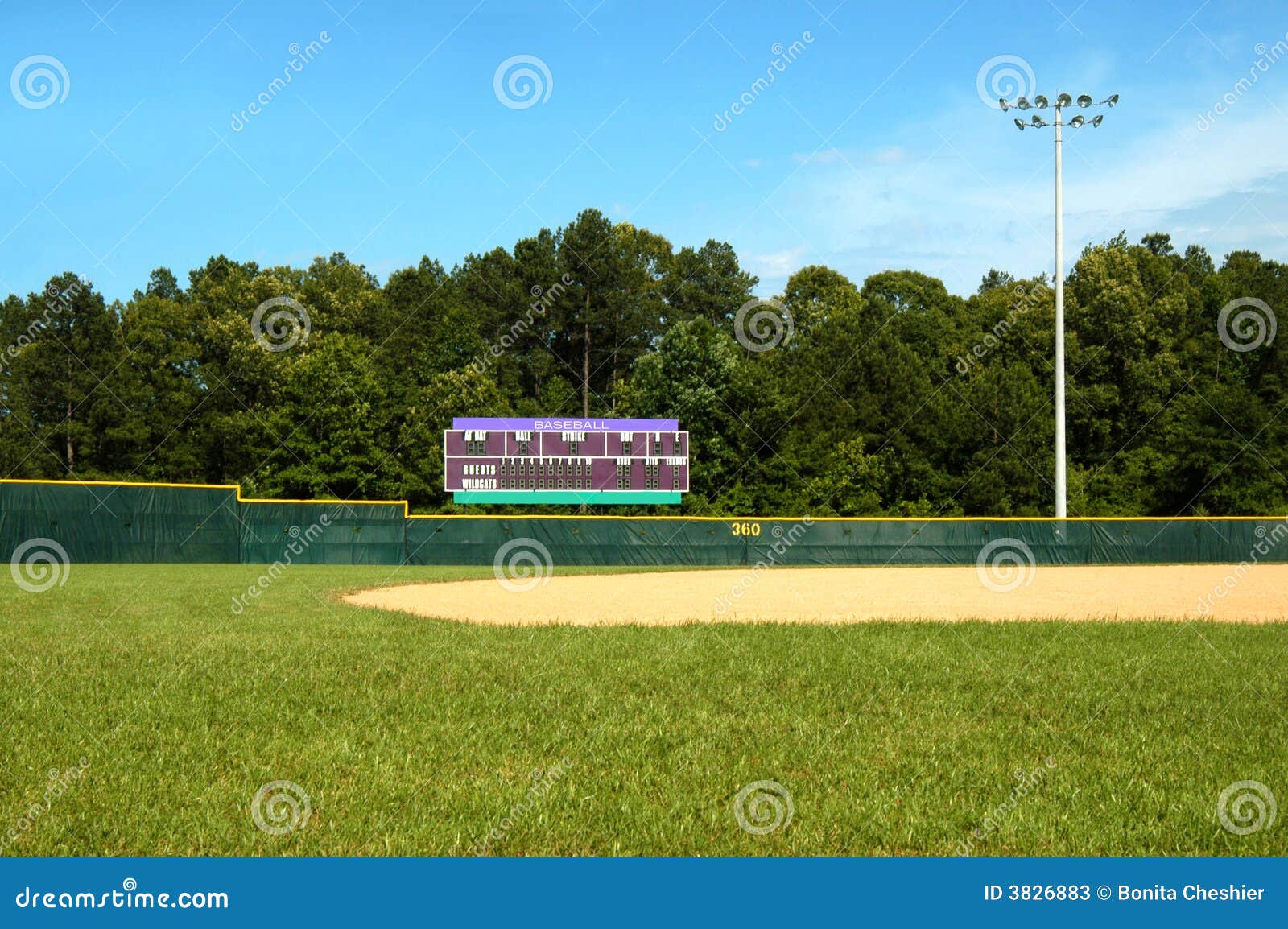 Baseball Field and Scoreboard Stock Image - Image of scoreboard, grassy ... Baseball Field and Scoreboard Stock Image - Image of scoreboard, grassy ...