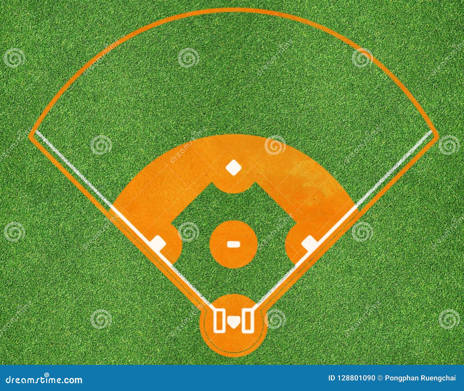 Baseball sports field stock photo. Image of team, graphic - 128801090