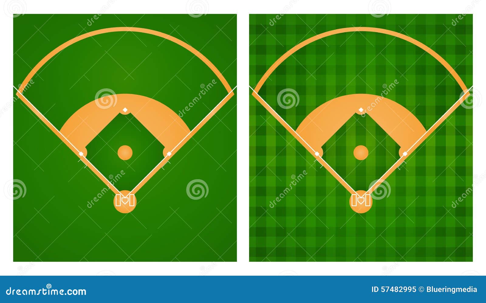Baseball Field Vector Color Symbol | CartoonDealer.com #5078633