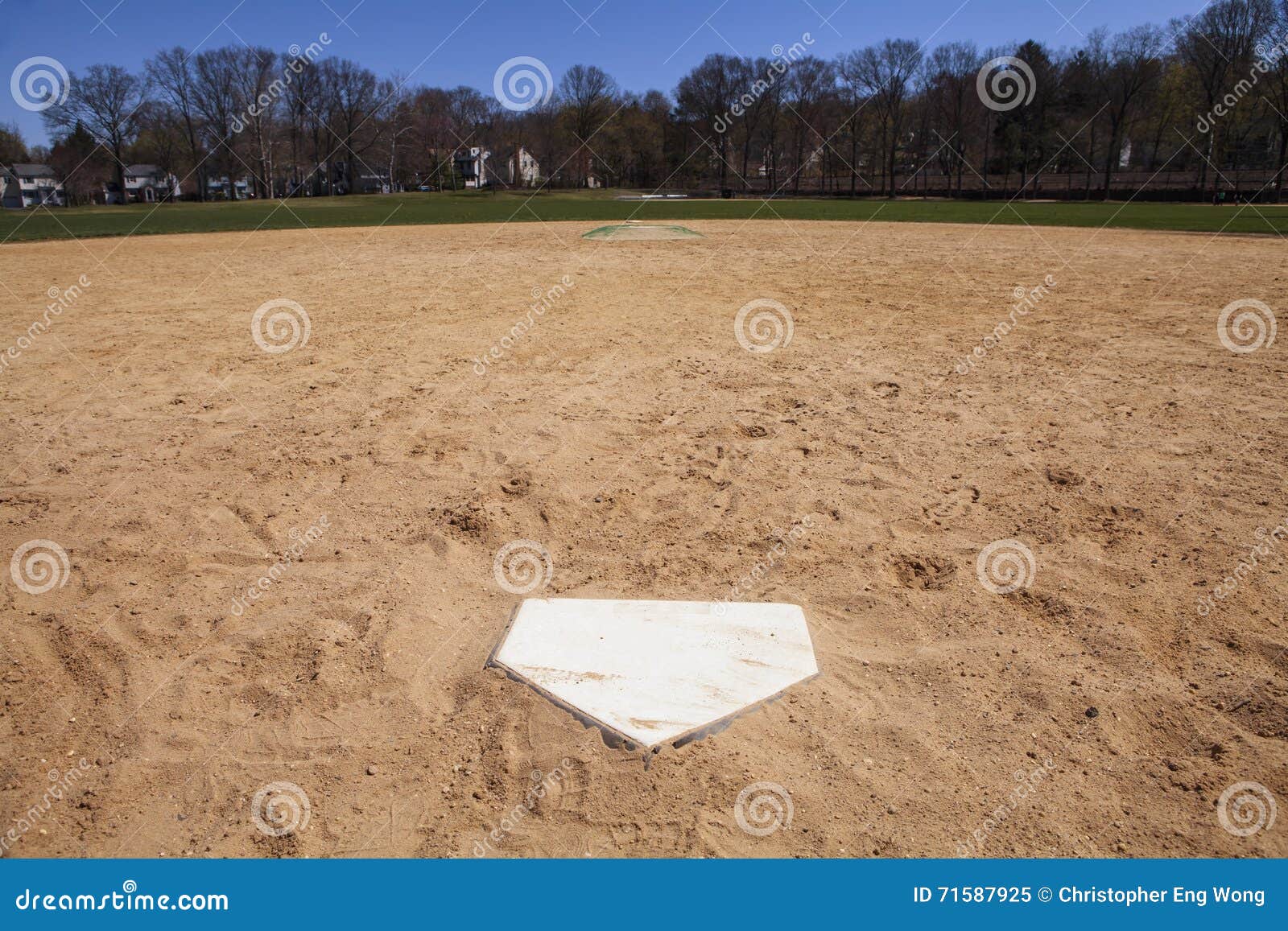 Baseball Field stock image. Image of field, plate, sport - 71587925
