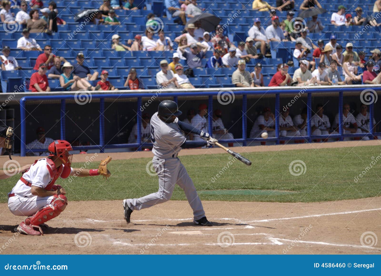Baseball game editorial image. Image of ball, batter, major - 4586460