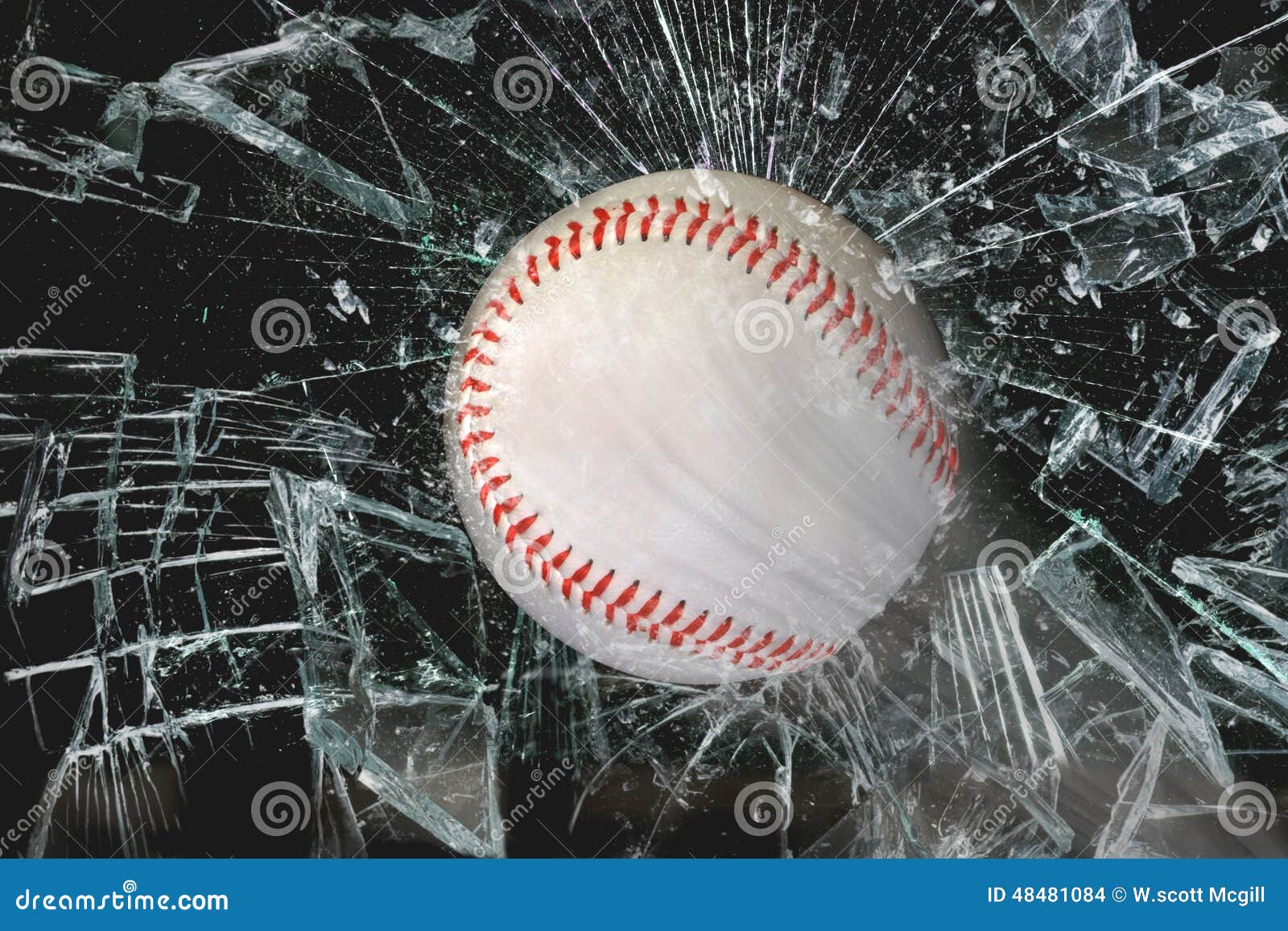 Baseball Break Window Stock Photos - Free & Royalty-Free Stock Photos ...