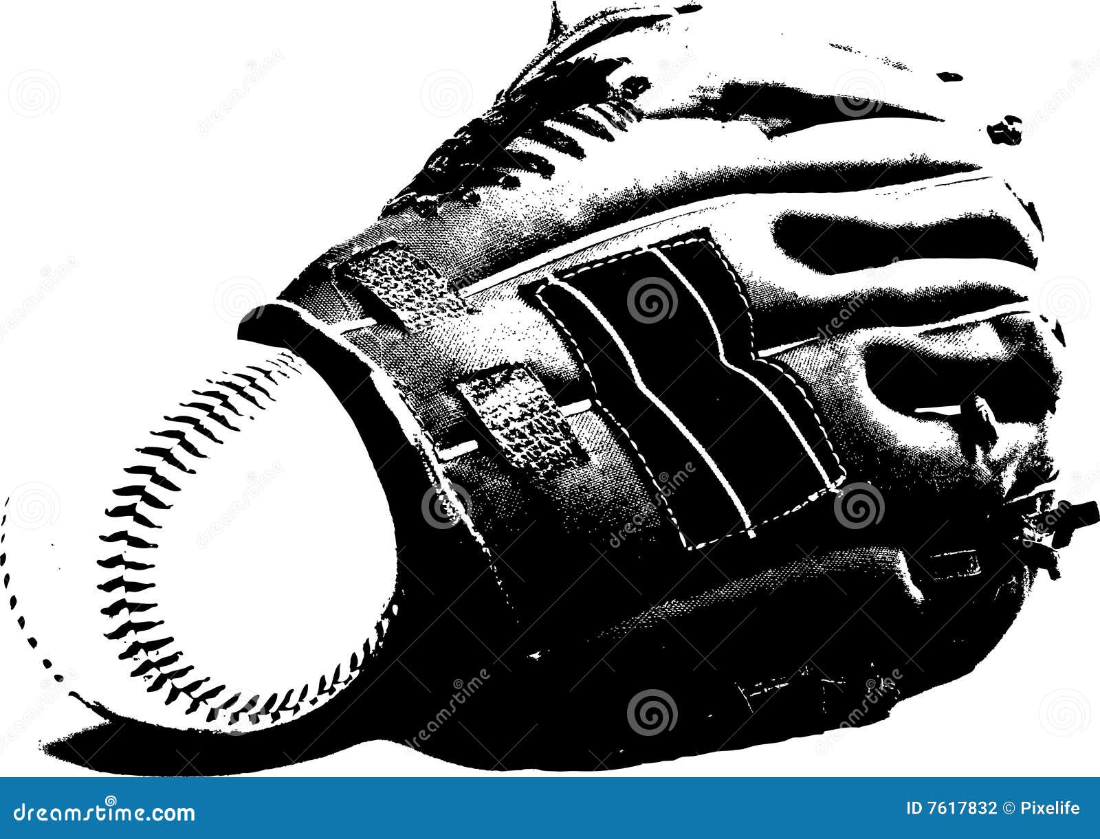 Baseball Glove, Uniform One Line Art. Continuous Line Drawing Of Player ...