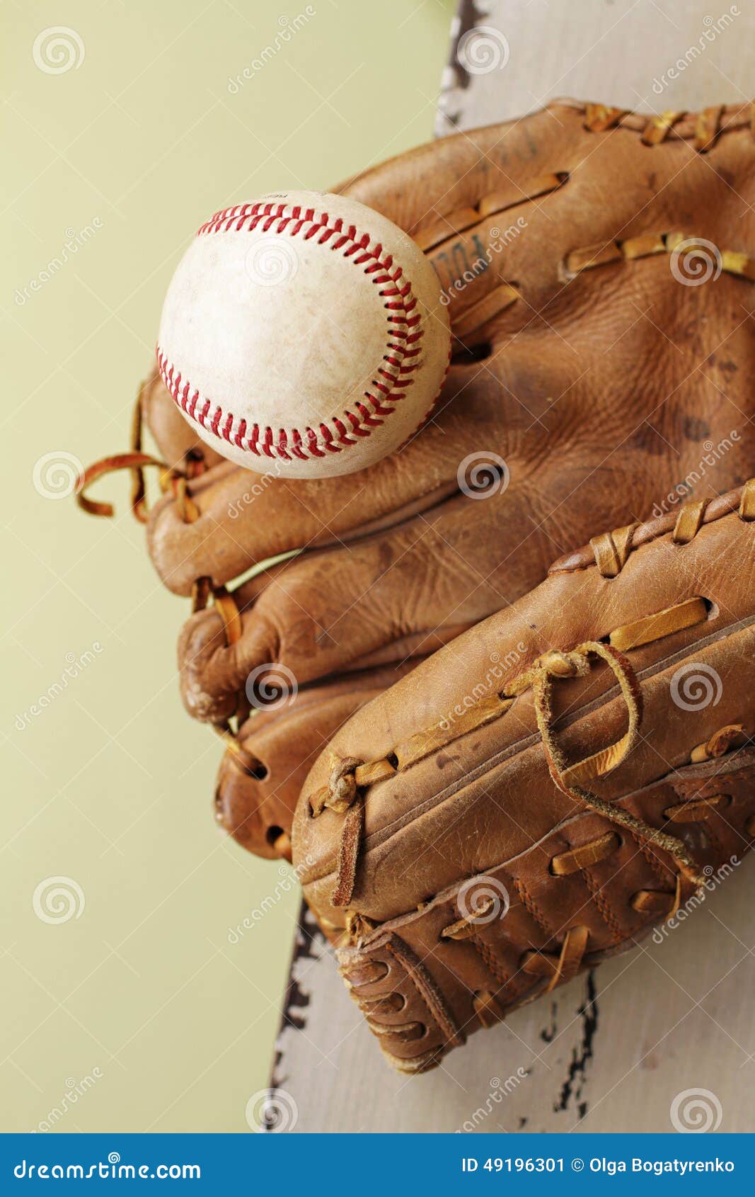 Baseball and Glove stock image. Image of baseball, sport - 49196301