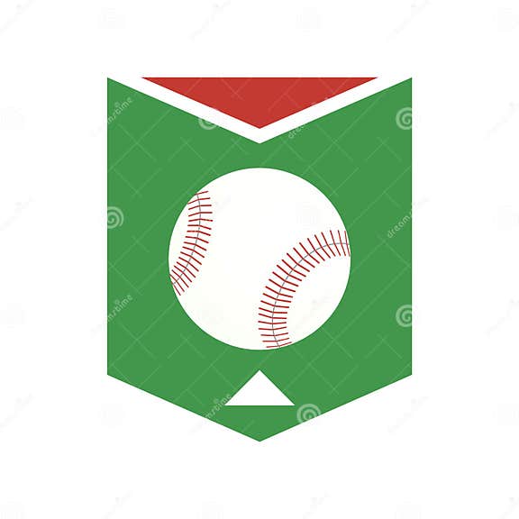 Baseball green emblem stock vector. Illustration of icon - 152281018