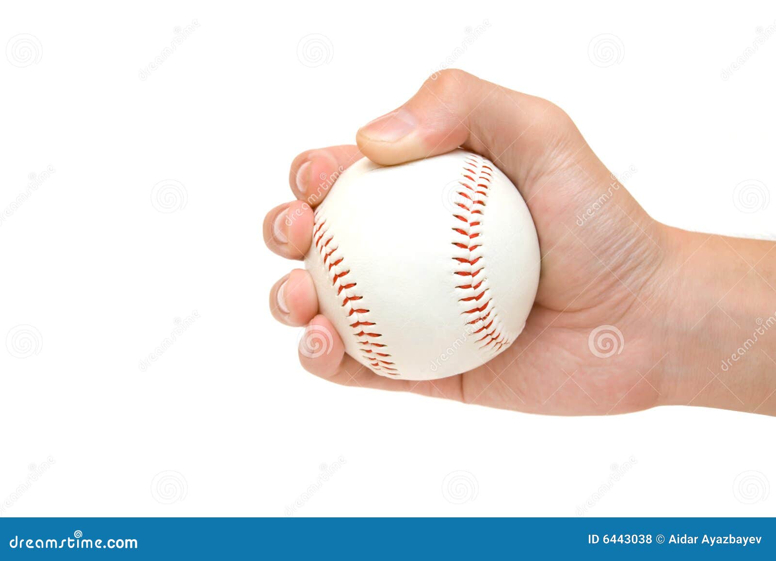 Baseball In Hand Picture. Image: 6443038