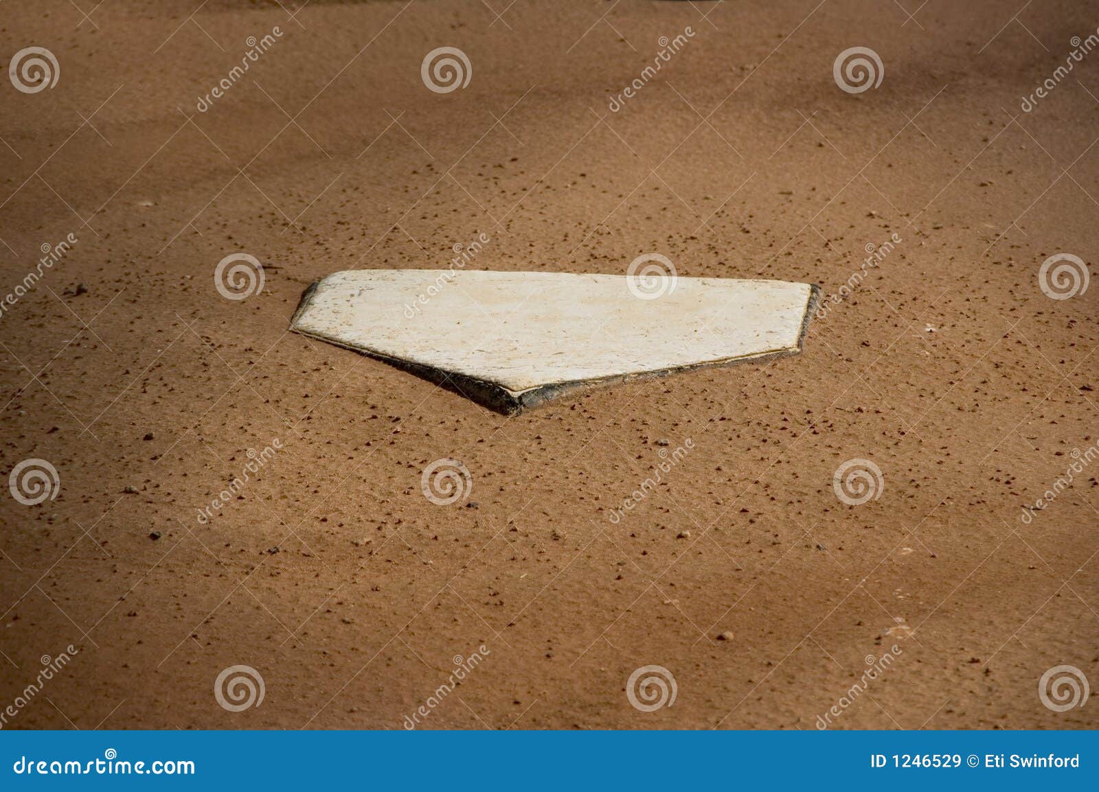 Baseball Home Base stock image. Image of game, dirt, base - 1246529