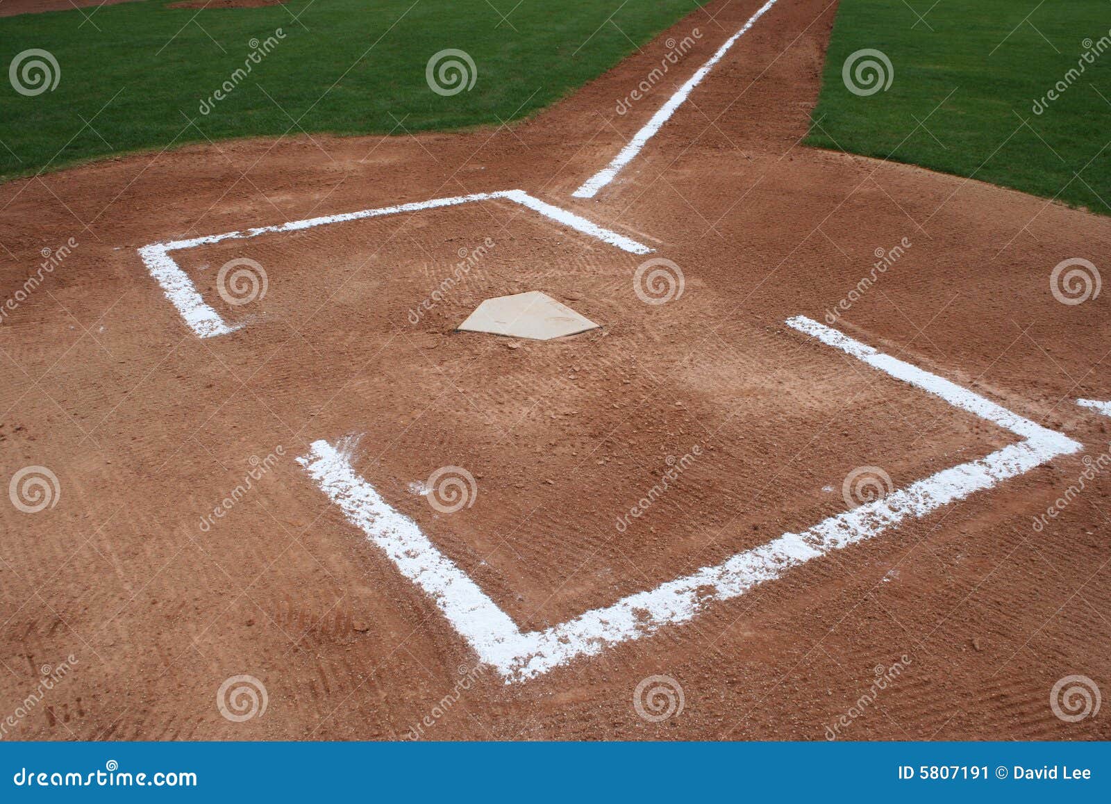 Baseball Home Plate stock image. Image of base, batter - 5807191