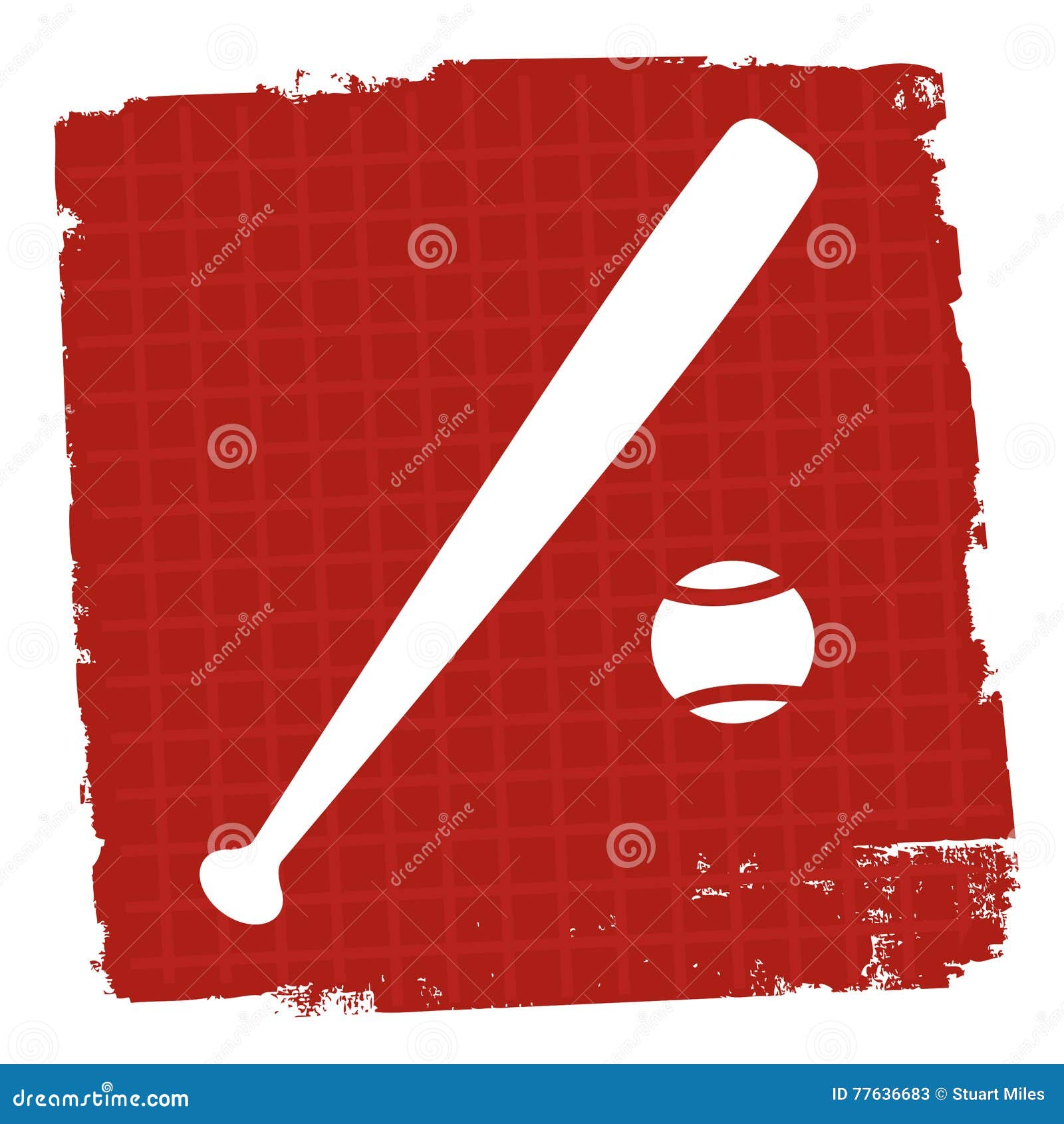 Baseball Icon Represents Team Sport and Ballgame Stock Illustration ...