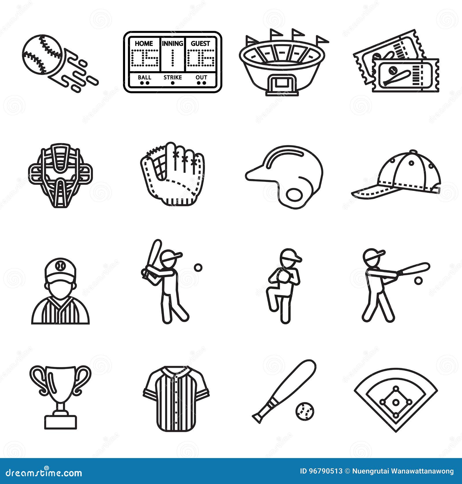 Stick Figure Baseball Cap Stock Illustrations – 8 Stick Figure Baseball ...