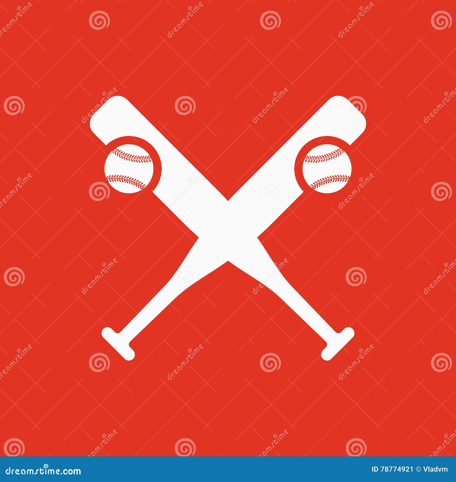 Baseball Icon. Sport Symbol Stock Vector - Illustration of graphic ...