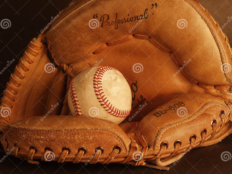 Baseball II stock image. Image of leather, professional - 24401