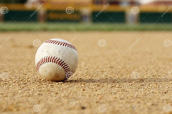 Baseball infield stock photo. Image of seam, spring, infield - 7282304