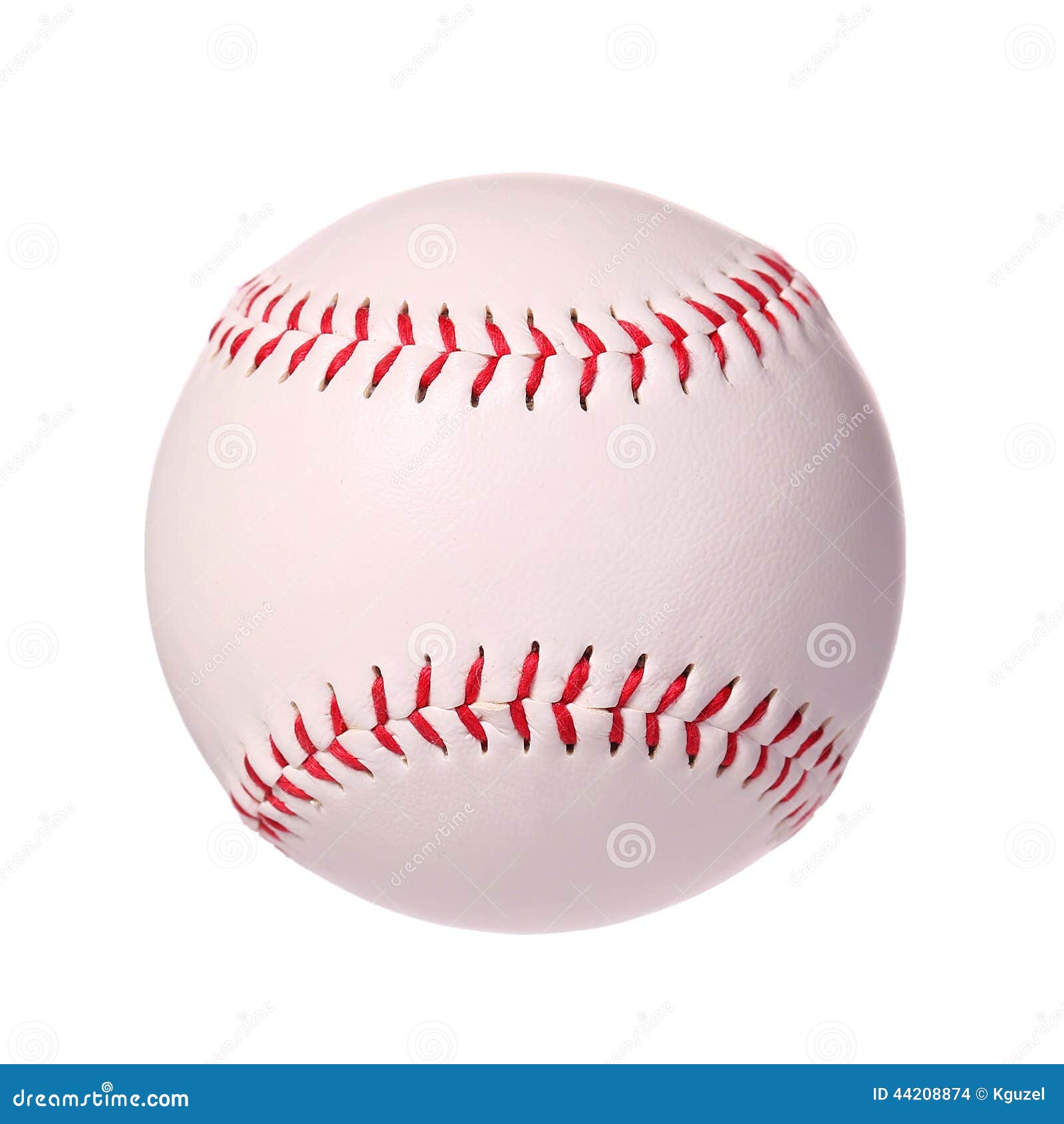 Baseball isolated stock photo. Image of close, object - 44208874
